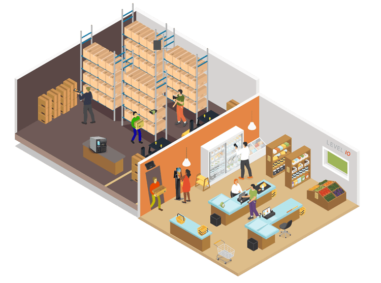 RFID in Retail - Interactve Map | Level 10